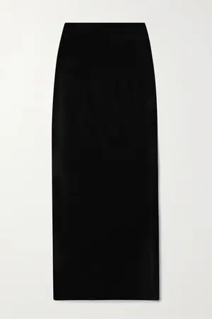 Wardrobe.NYC Velvet Maxi Skirt