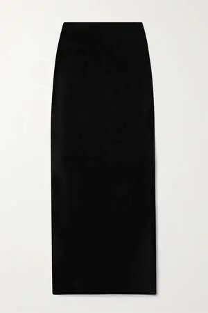 Wardrobe.NYC Velvet Maxi Skirt
