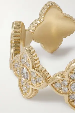 SYDNEY EVAN Moroccan Eternity Diamond Ring