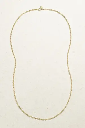 BY PARIAH Net Sustain 14-karat Recycled Belcher Chain Necklace - Gold