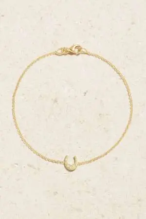 JENNIFER MEYER Mini Horseshoe Diamond Bracelet