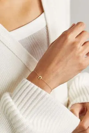 JENNIFER MEYER Mini Horseshoe Diamond Bracelet