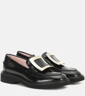 ROGER VIVIER Roger Vivier Viv' Rangers Loafers Black