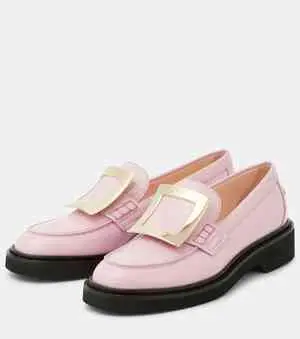 ROGER VIVIER Viv' Rangers Loafers - Pink
