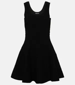 Alaïa Croc-effect Minidress