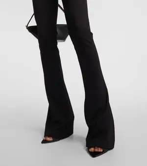 Attico Cutout Flared Pants