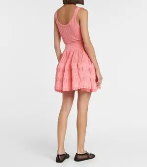 Alaïa Crinoline Minidress - Pink
