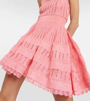 Alaïa Crinoline Minidress - Pink
