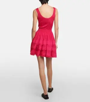 Alaïa Crinoline Mini Dress