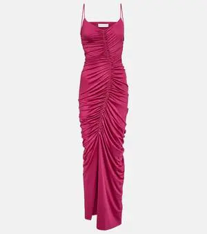 Ruched Maxi