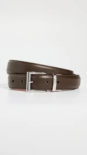 Polo Ralph Lauren Reversible Leather Belt - Brown/cognac