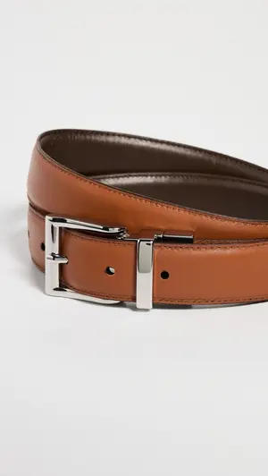 Polo Ralph Lauren Reversible Leather Belt - Brown/cognac