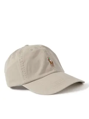 Polo Ralph Lauren Polo Ralph Lauren Logo-Embroidered Baseball Cap Neutrals