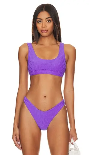 Beach Riot Peyton Bikini Top - Ultra Violet