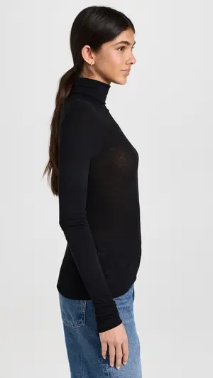 Sold Out NYC The Cashmere Turtleneck - Black