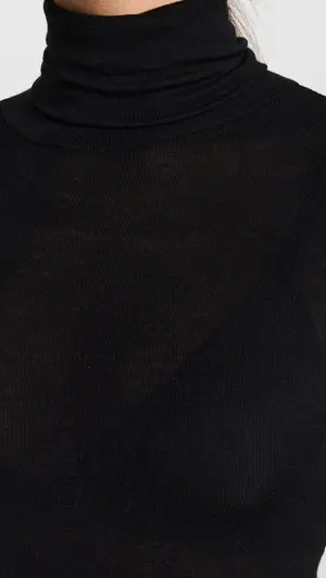 Sold Out NYC The Cashmere Turtleneck - Black