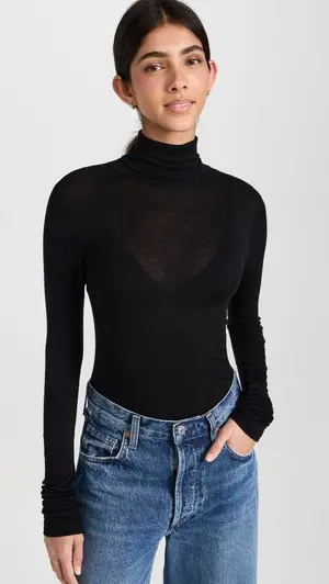 Sold Out NYC The Cashmere Turtleneck - Black