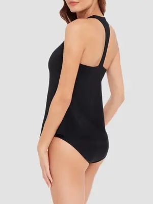 Magicsuit Solids Taylor Draped Tankini Top