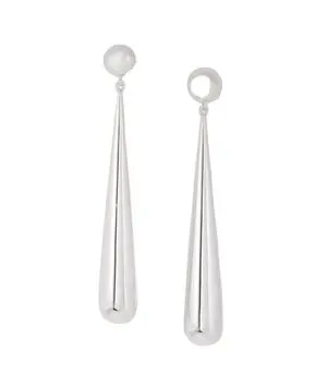 LIÉ STUDIO The Louise Drop Earrings - Silver