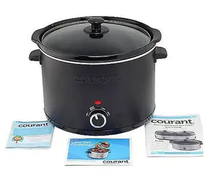 COURANT 5-qt Round Slow Cooker