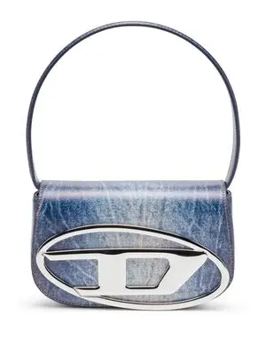 DIESEL® Leather Shoulder Bag - Blue