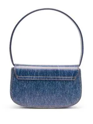 DIESEL® Leather Shoulder Bag - Blue