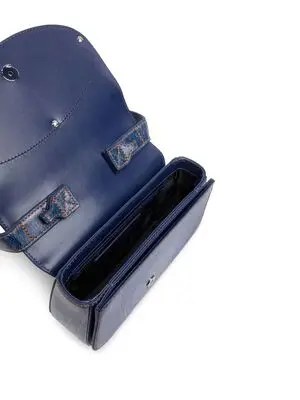 DIESEL® Leather Shoulder Bag - Blue