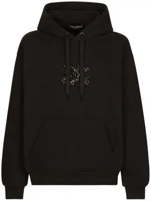 Dolce & Gabbana Textured Sweatshirts Hoodies For Men