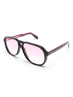 CUTLER & GROSS 9782 Navigator-frame Sunglasses - Pink