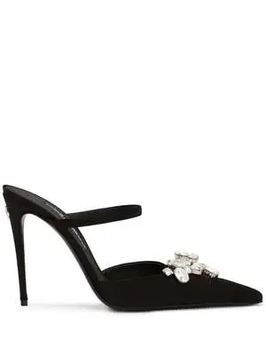 Dolce & Gabbana Pointed Toe Mules Clogs For Women
