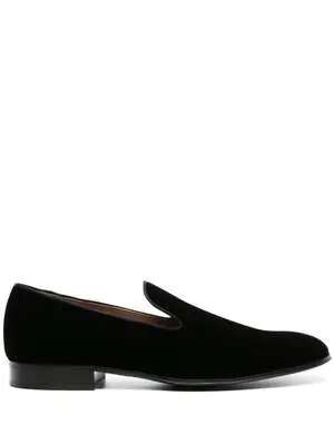 Gianvito Rossi Round Toe Loafers For Men
