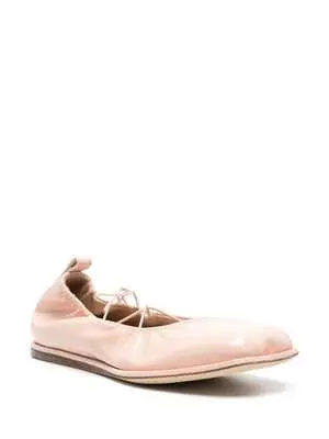 Simone Rocha Heart-toe Ballerina Shoes - Pink