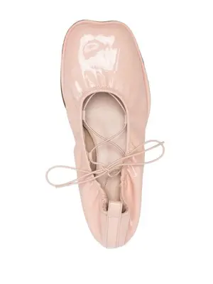 Simone Rocha Heart-toe Ballerina Shoes - Pink
