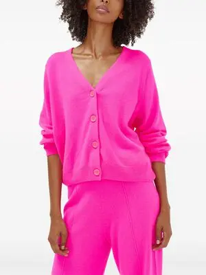 Chinti & Parker Cropped Wool Blend Cardigan