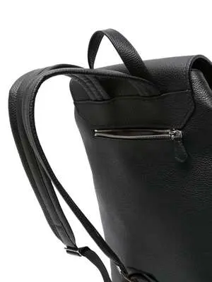 SERAPIAN Day Grained-leather Backpack