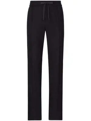 Dolce & Gabbana Pressed-crease Drawstring-waist Track Pants