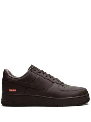Nike X Supreme Air Force 1 Sneakers - Brown
