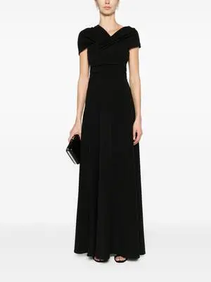 Co Grecian Asymmetric Maxi Dress