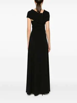 Co Grecian Asymmetric Maxi Dress