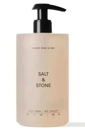 SALT & STONE Black Rose & Oud Body Wash - No Color
