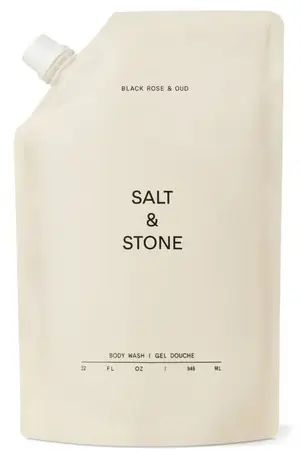 SALT & STONE Black Rose & Oud Body Wash - Refill