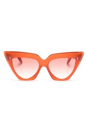 CUTLER & GROSS Cat-eye Frame Sunglasses