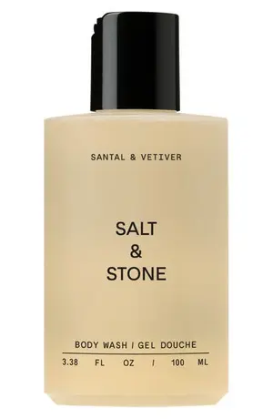 SALT & STONE Santal & Vetiver Body Wash - Travel