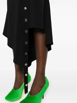 Attico Asymmetric Convertible Midi Dress