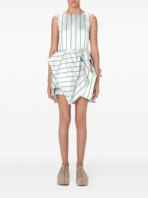 JW Anderson Sleeveless Peplum Minidress - Grey