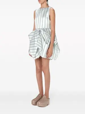 JW Anderson Sleeveless Peplum Minidress - Grey
