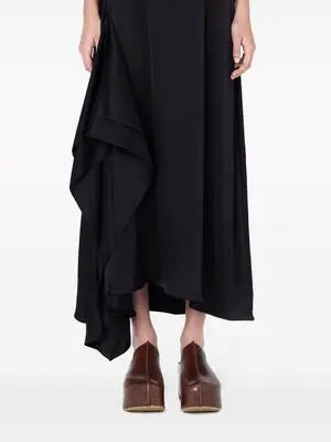 JW Anderson Sleeveless Draped Midi Dress