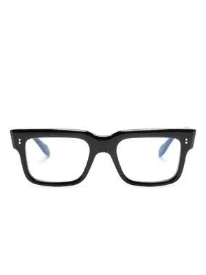 CUTLER & GROSS 1403 Square-frame Glasses - Black