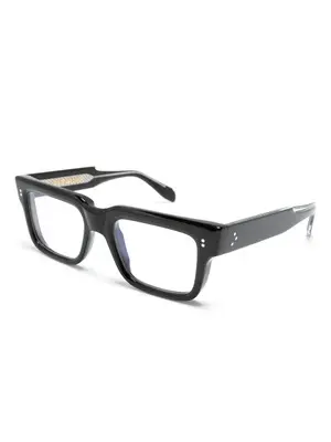 CUTLER & GROSS 1403 Square-frame Glasses - Black