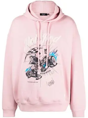 FIVE CM Hot Rod Hellcat Printed Hoodie
